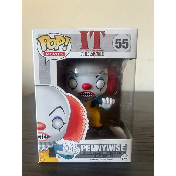 Funko | Toys | Pennywise The Clown It Funko Pop 55 Horror Movies Tim ...